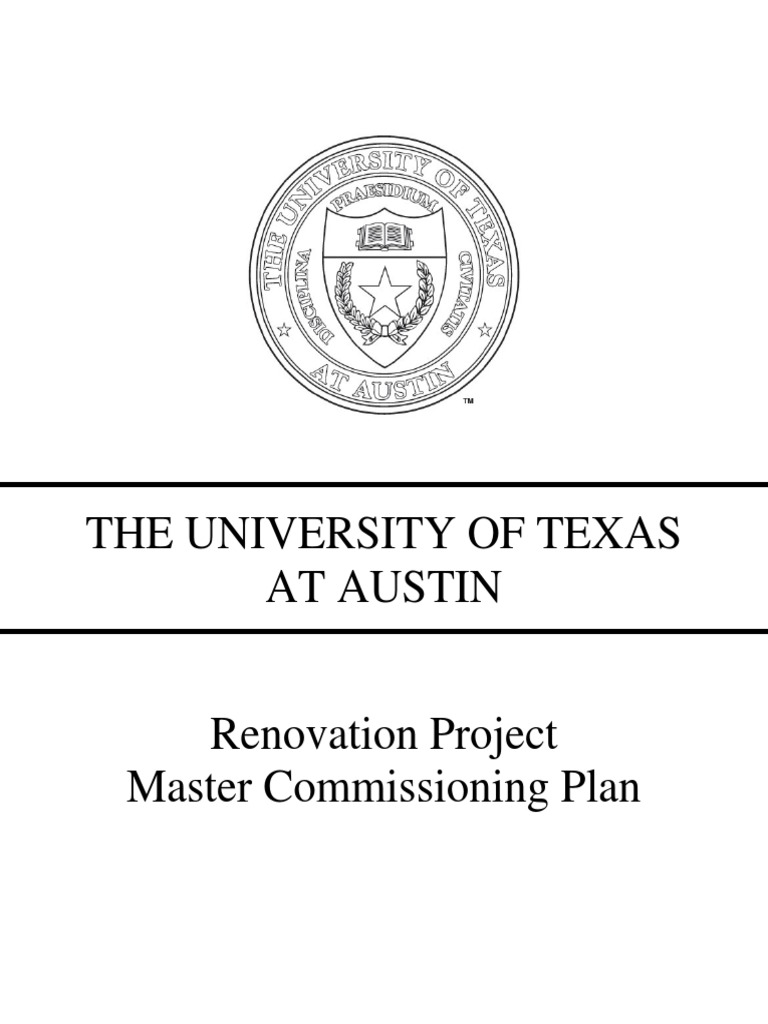 Commissioning Masterplan | PDF | Specification (Technical Standard) | Risk