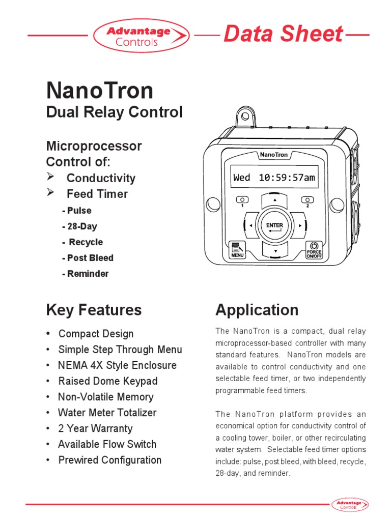 D NanoTron | PDF | Relay | Electronic Engineering