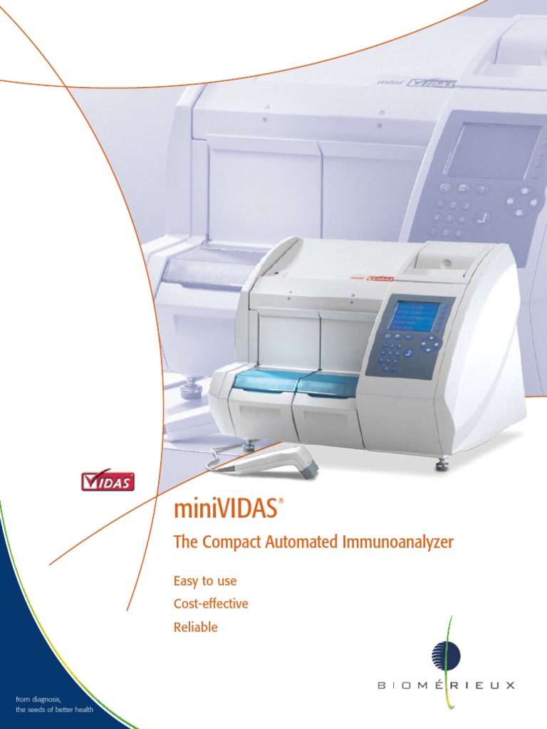 miniVIDAS Immunoanalyzer Overview | PDF