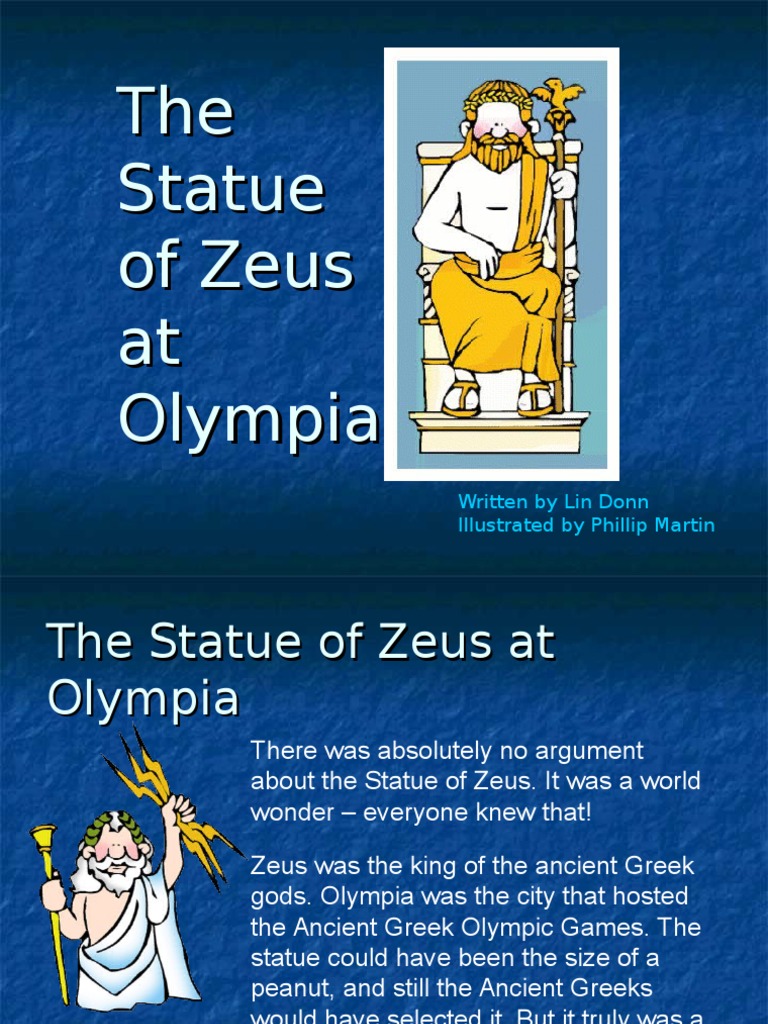 Statue of Zeus at Olympia Overview | PDF