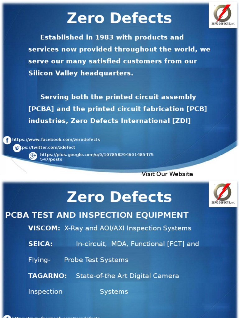 Zero Defects | PDF | Printed Circuit Board | Scripting Language