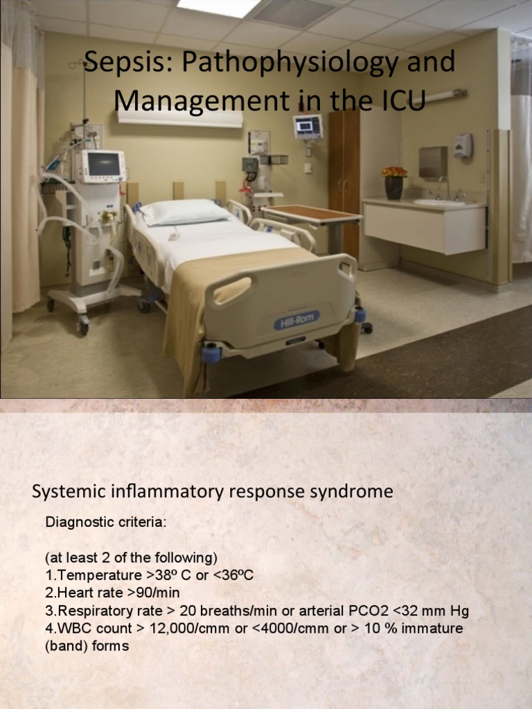 Sepsis: Pathophysiology and Management in The ICU | PDF | Sepsis | Medicine
