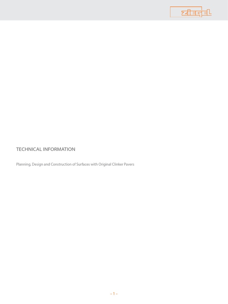 Technical Information | PDF | Road Surface | Strength Of Materials