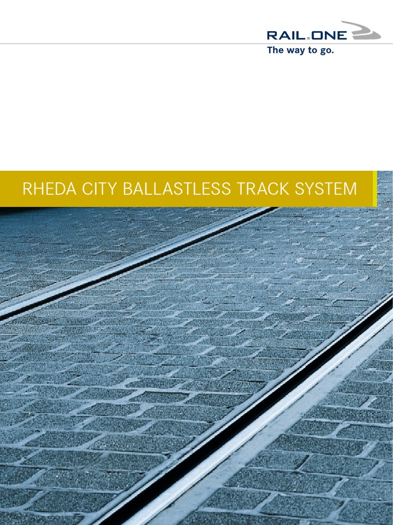 Rheda City en Ballastless Track System | PDF | Track (Rail Transport ...