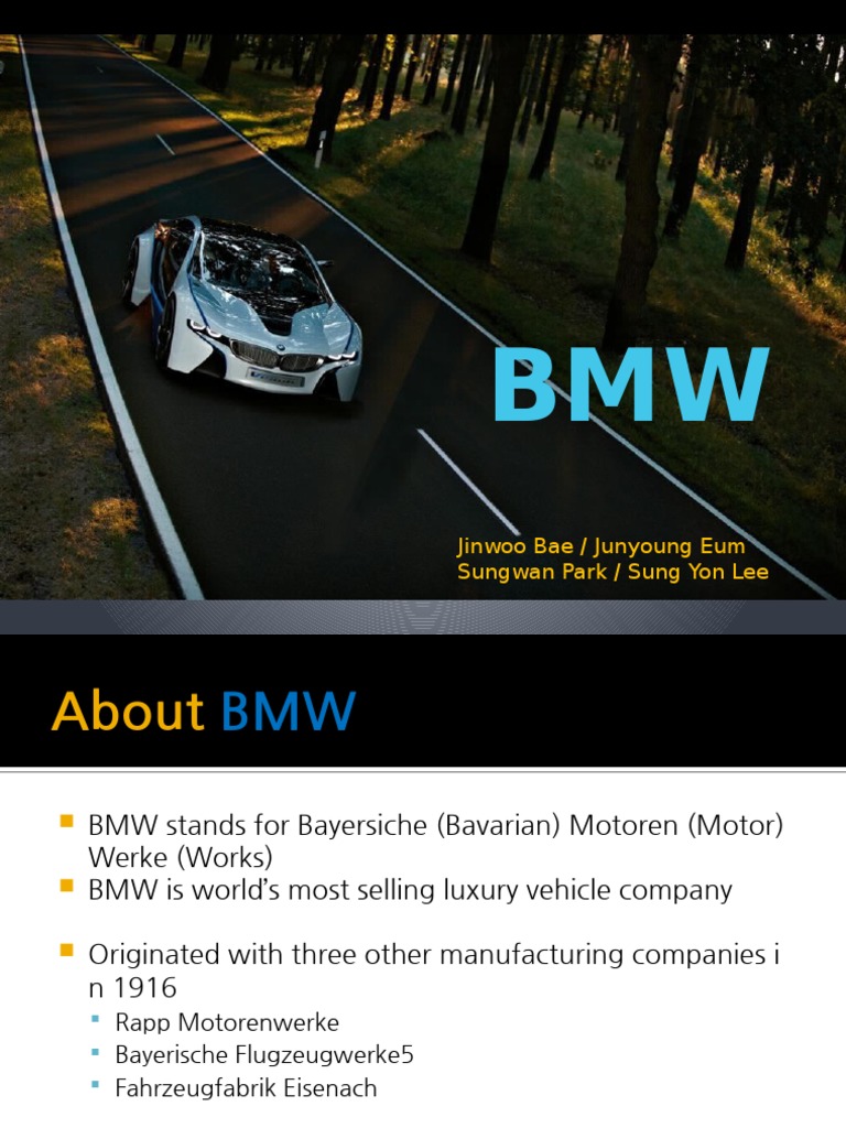 BMW Swot Analysis | PDF | Bmw | Car Manufacturers Of Germany