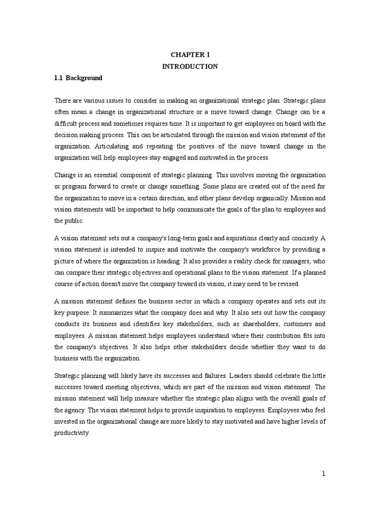 Vision Mission And Objectives Pdf Goal Strategic Management