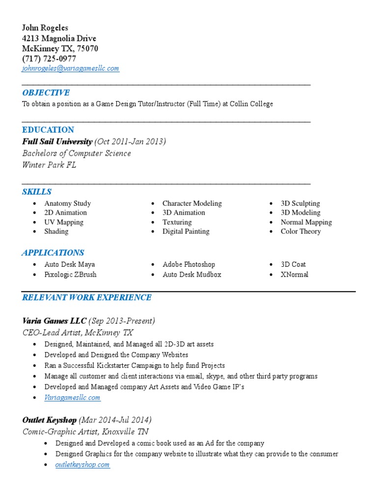 Johnrogelesart Resume | PDF | Art