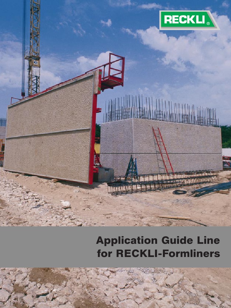 Reckli Concrete Finish | Download Free PDF | Adhesive | Plywood