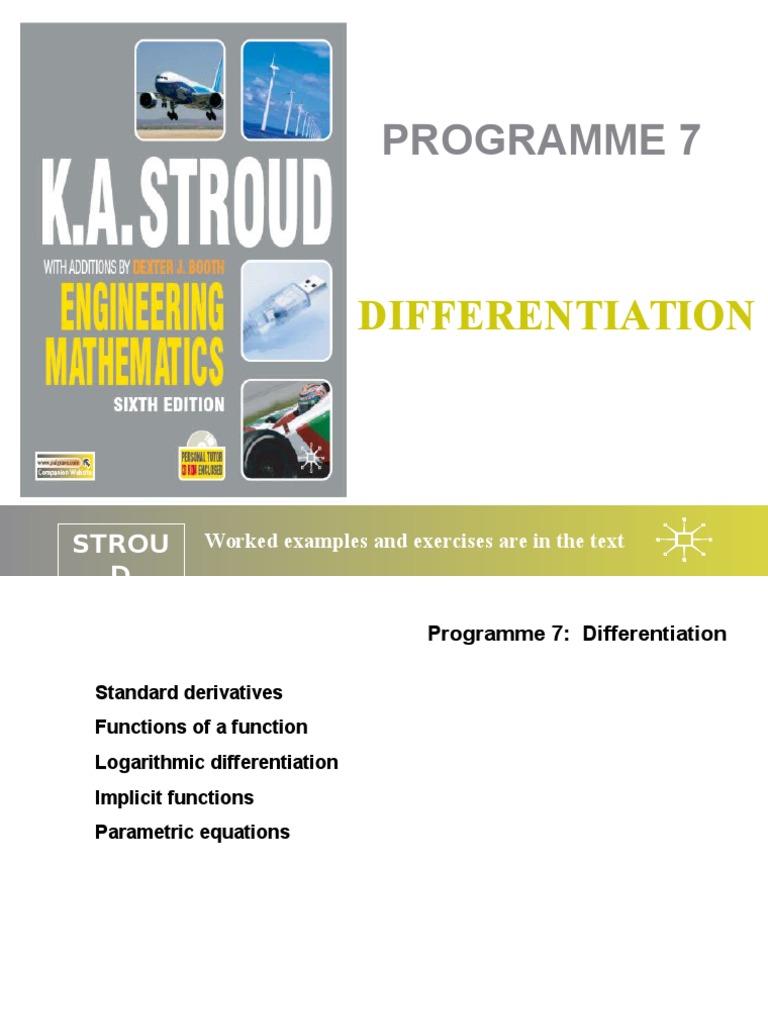 Prog 7 Differentiation | PDF | Derivative | Rates