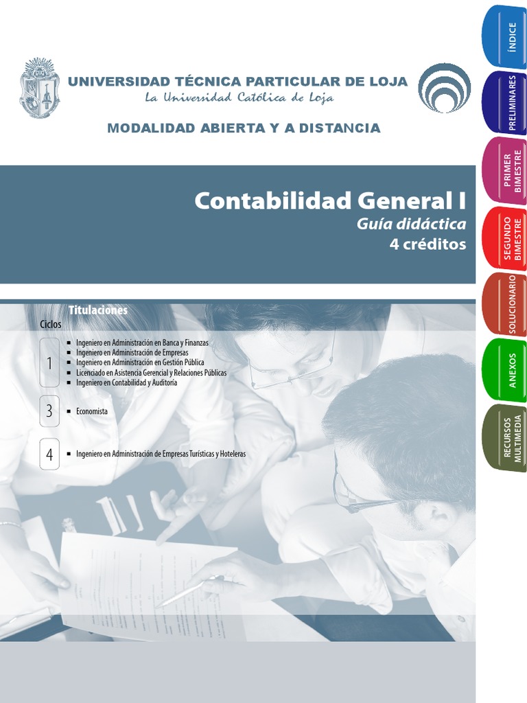 Contabilidad General I | PDF | Contabilidad | normas internacionales de ...