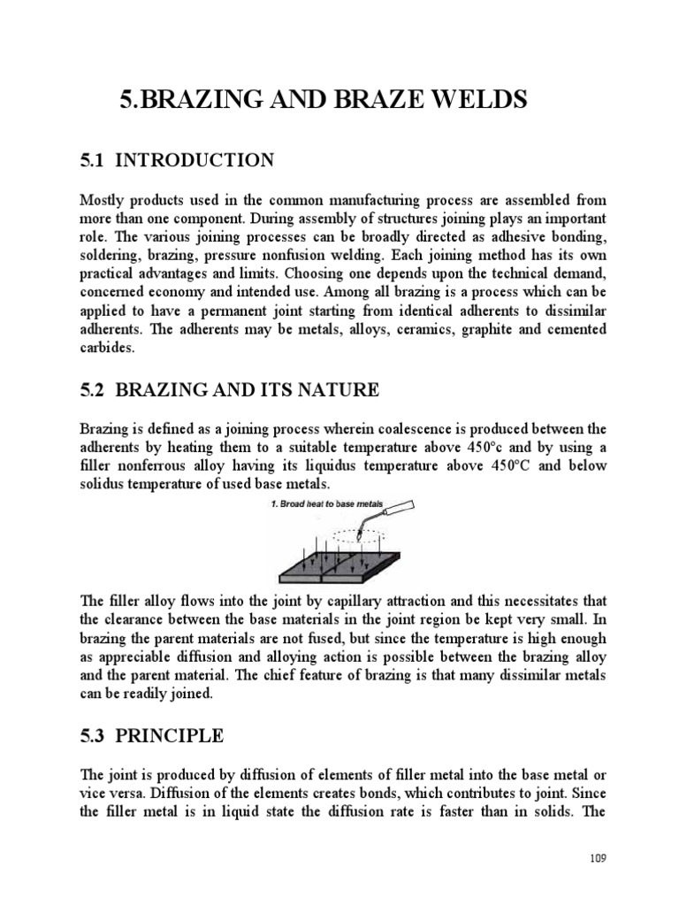 Brazing and Braze Welds | PDF | Alloy | Welding