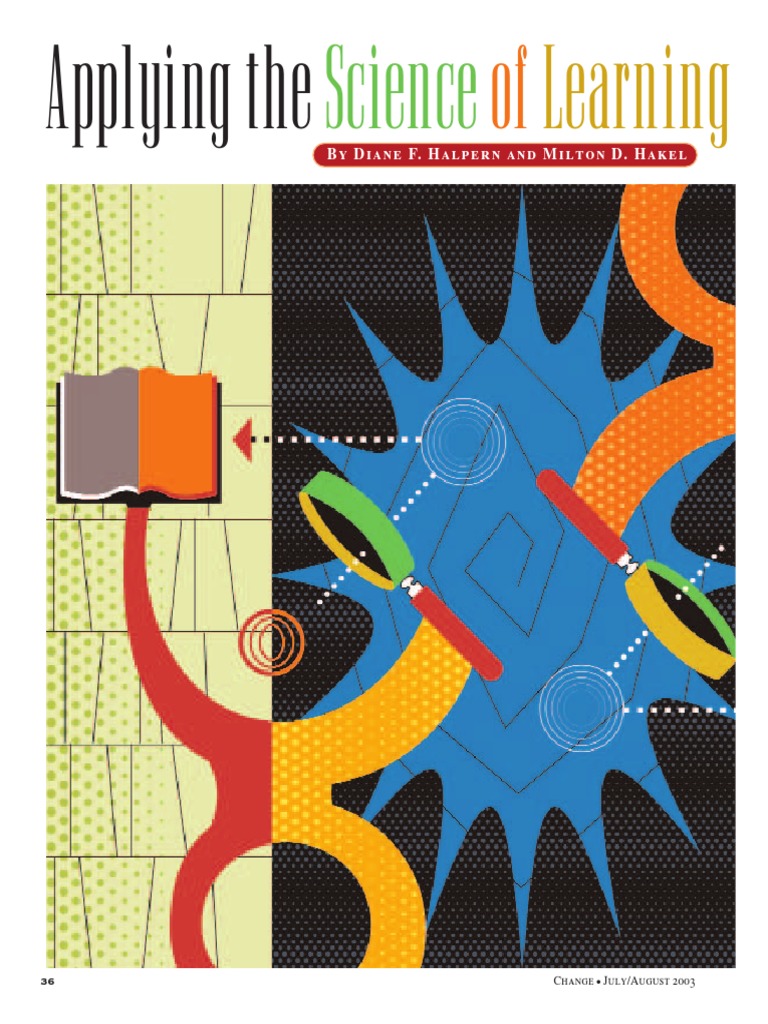 Applying The Science of Learning | PDF | Recall (Memory) | Learning