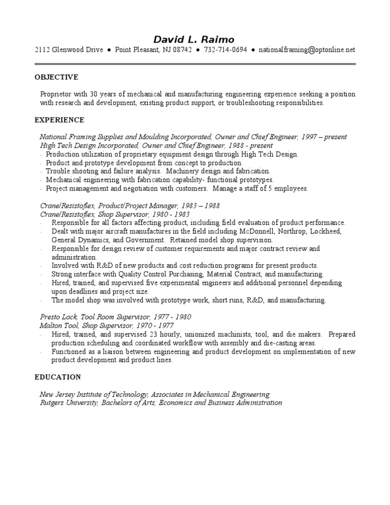 Raimo Resume Updated Jan-09 | PDF | Art