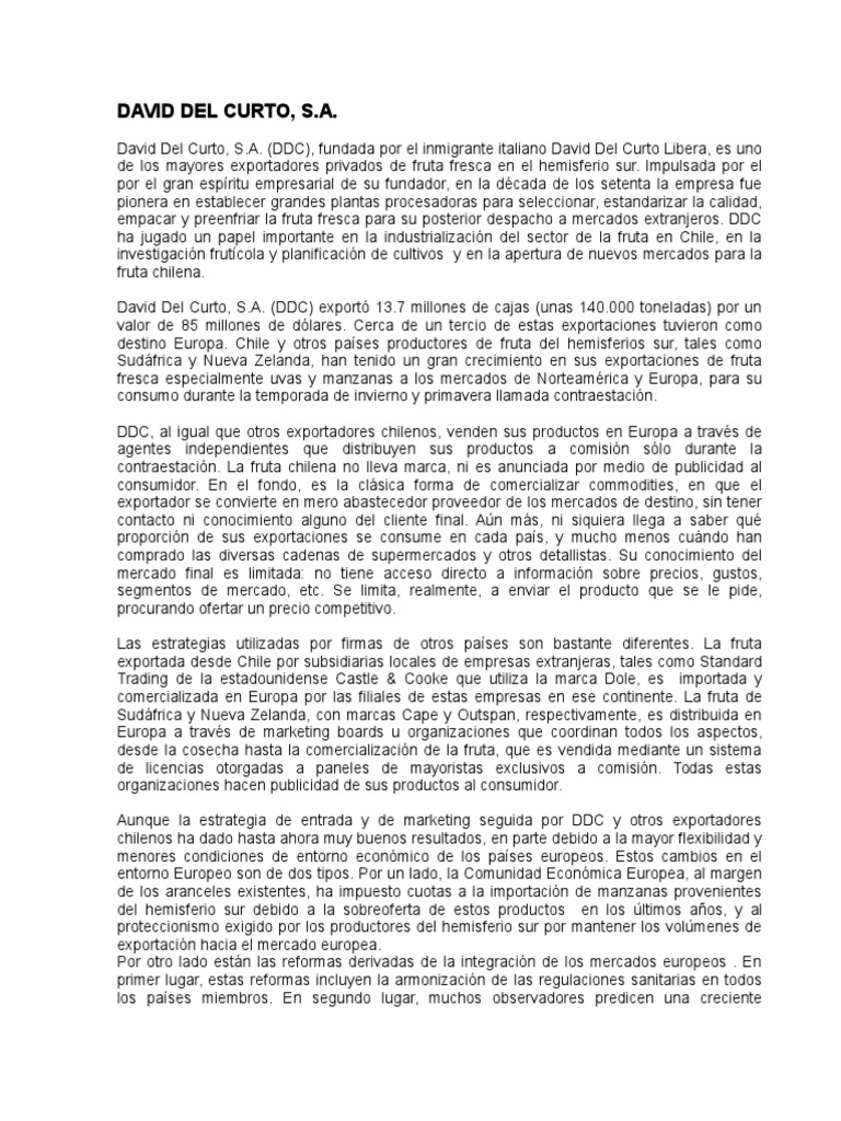 David Del Curto 2 | PDF | Viajes por Europa | Chile