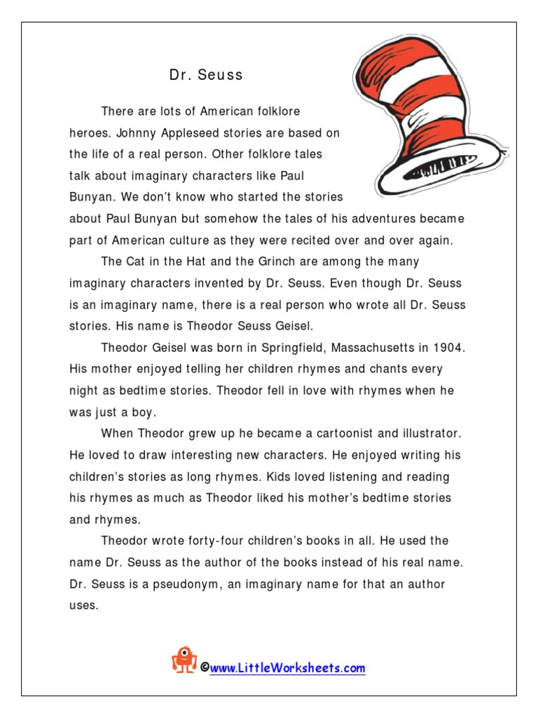 Seuss | PDF | Dr. Seuss