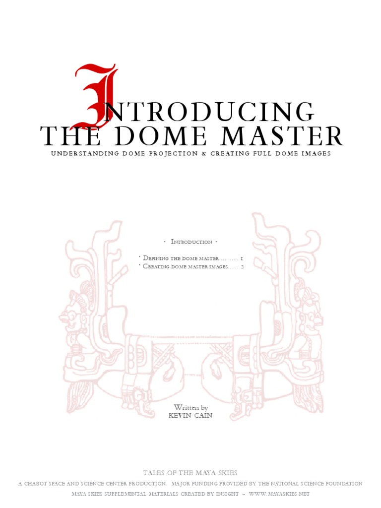 Understanding Dome Projection: An Introduction to Creating and Using ...