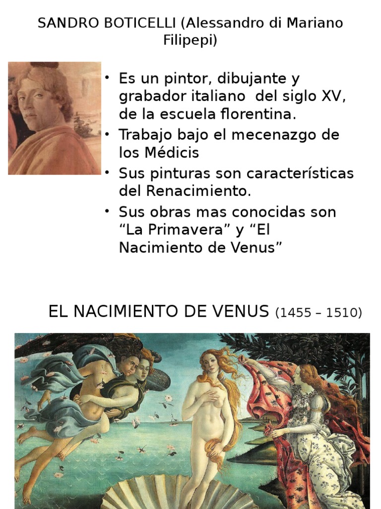 Sandro Botticelli | PDF | Cupido | Artes (general)