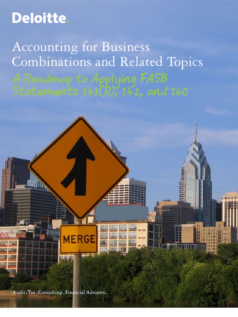 Roadmap - Business Combinations - Deloitte | PDF | Goodwill (Accounting ...