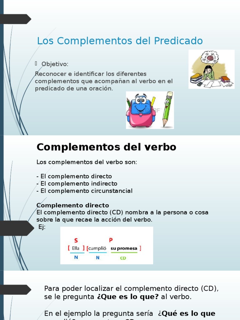 Complementos Del Predicado | PDF