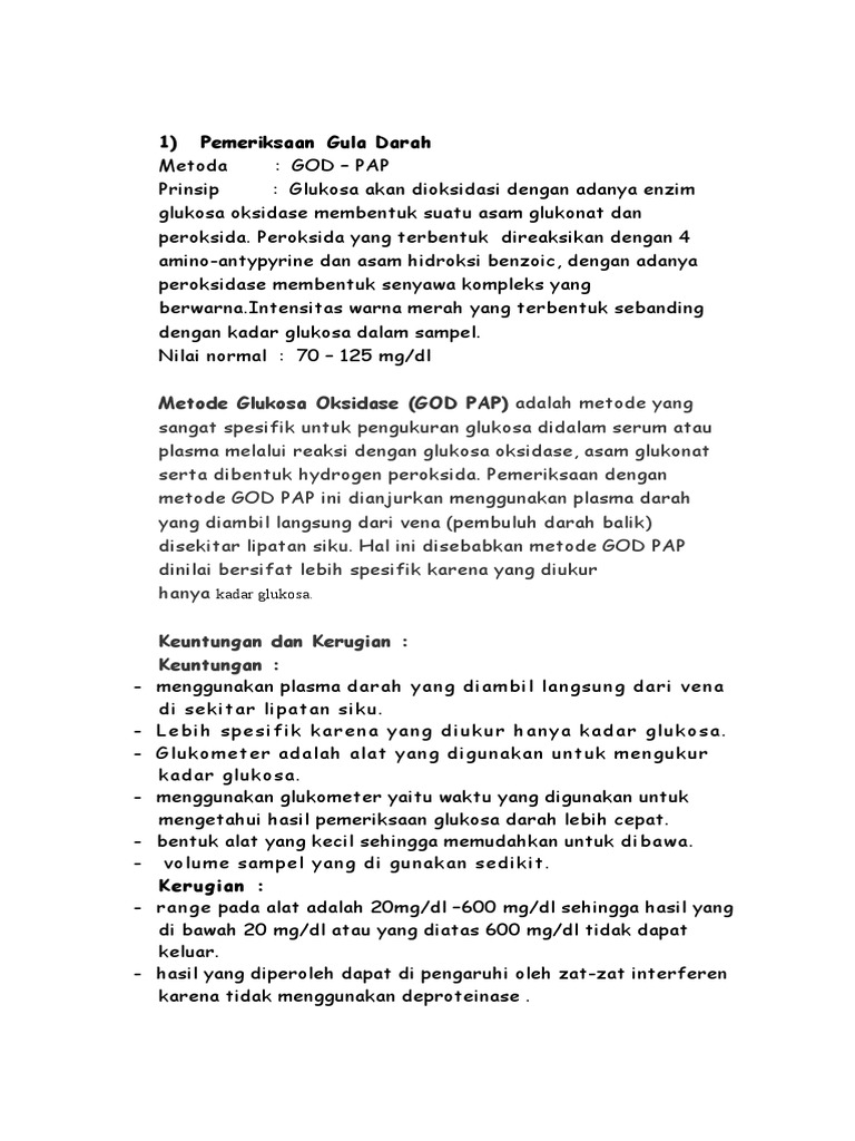 Metode God Pap | PDF