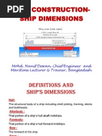 Ship Dimensions and Measurements Guide | PDF | Tonnage | Ships