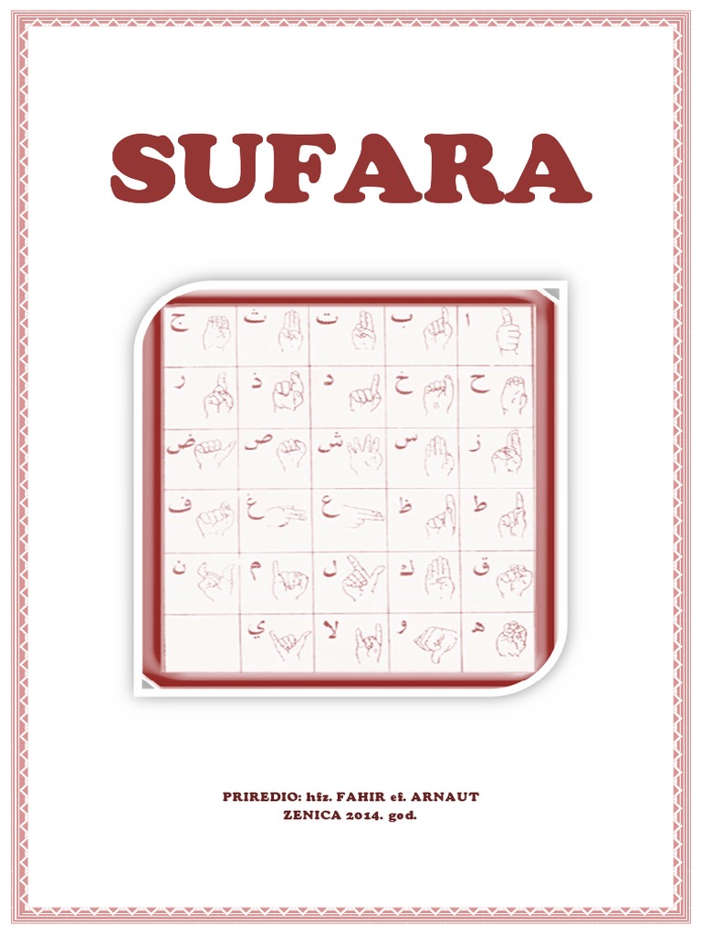 Sufara Sa Okvirom I Brojem Stranica | PDF