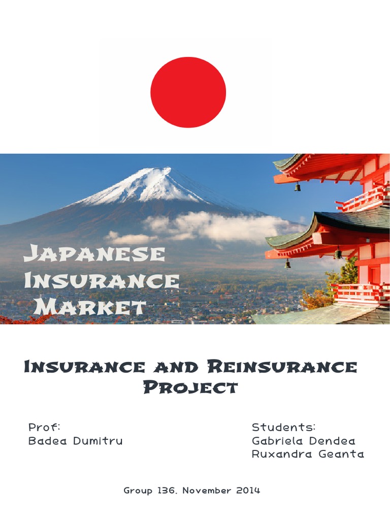 JAPAN Insurance Market | PDF | Insurance | Life Insurance