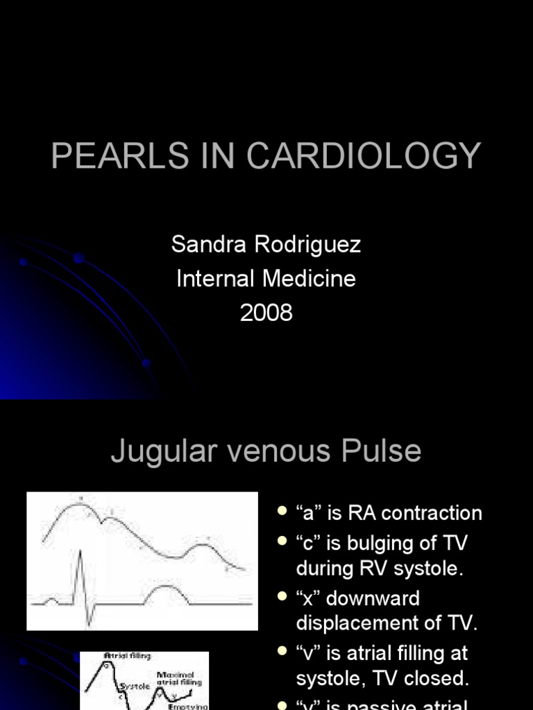 Pearls in Cardiology | PDF | Heart | Cardiovascular Diseases