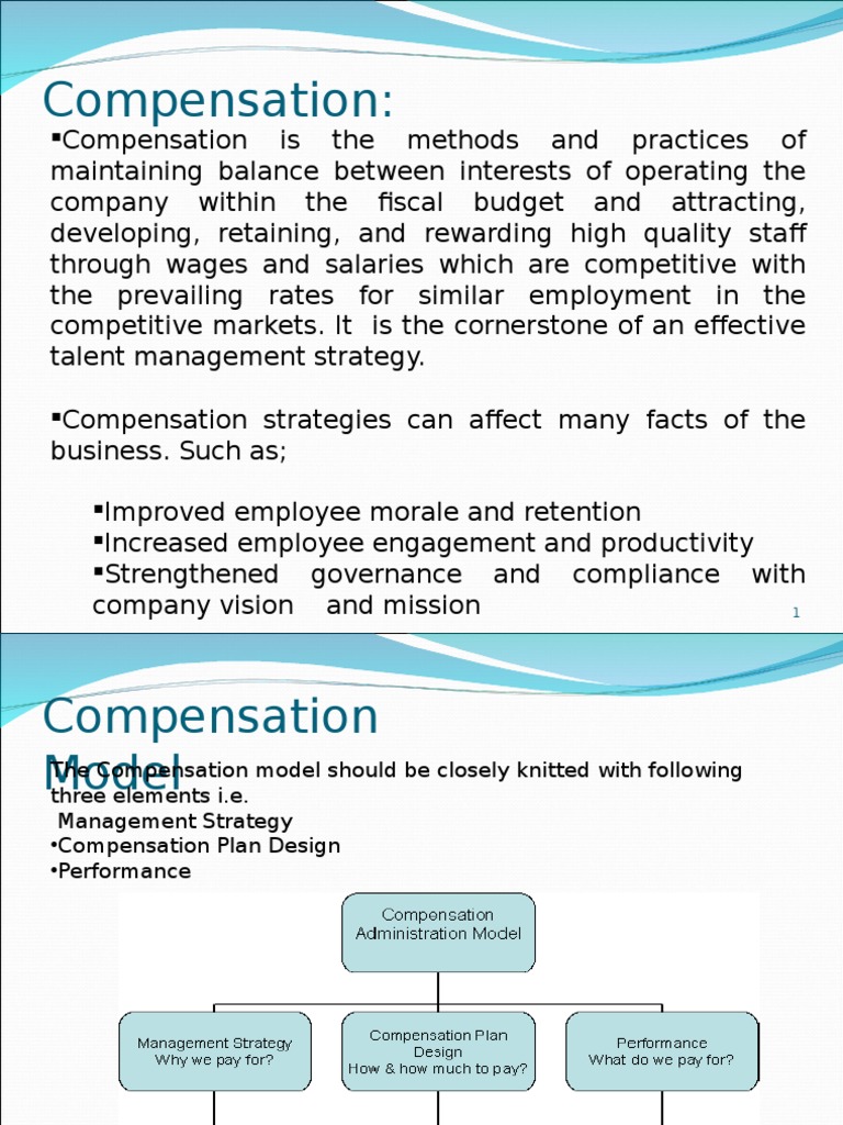 Compensation & Benefit | Compensation And Benefits | Employee Benefits