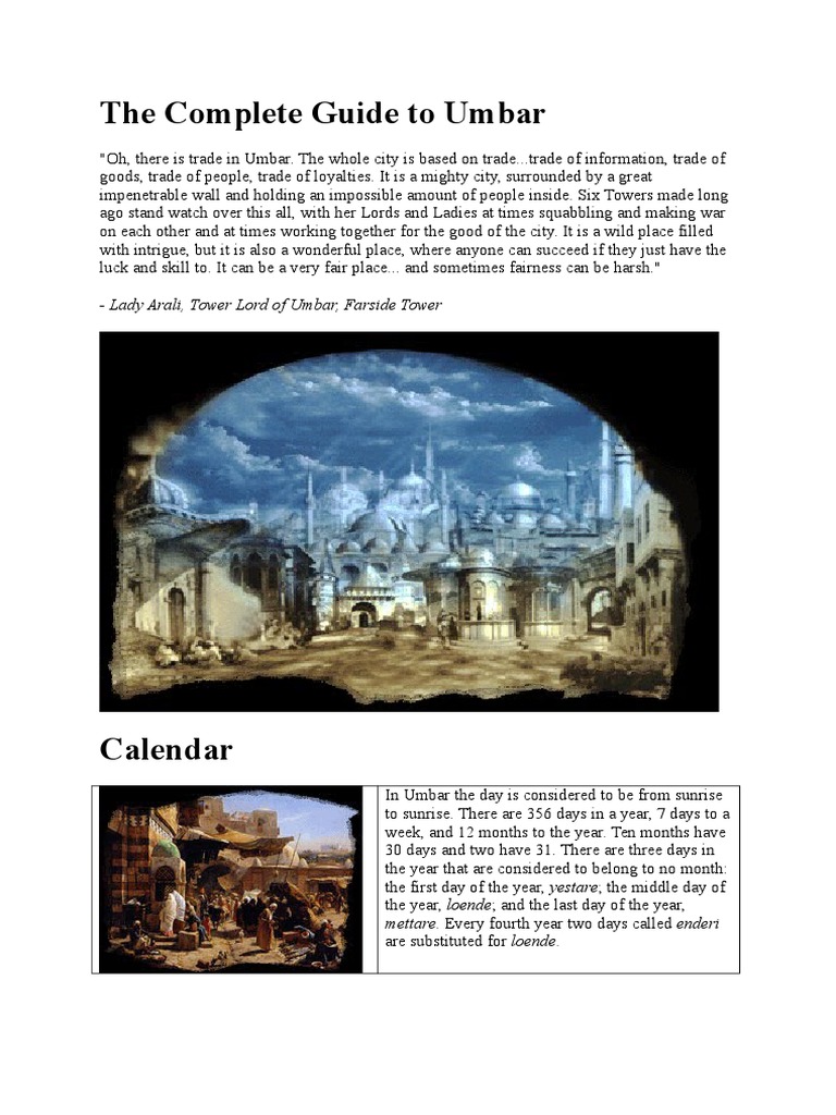 The Complete Guide to Umbar: A Comprehensive Look at the Politics ...