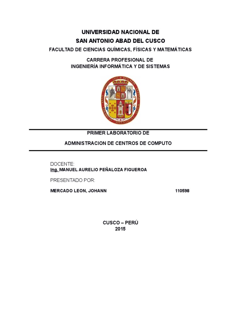 Laboratorio 3 Administracion de CECO | PDF | Red privada virtual ...