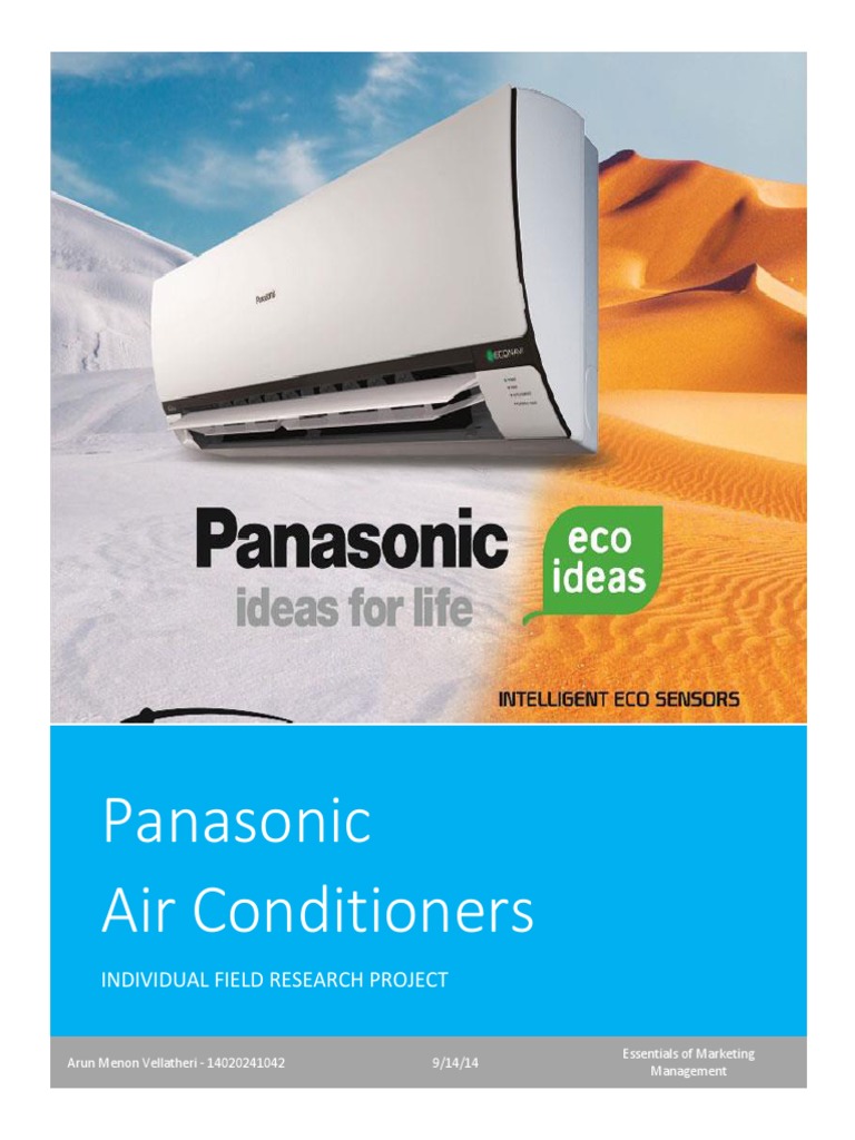 Panasonic Air Conditioners | Market Segmentation | Advertising