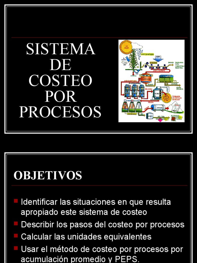 Costos Por Procesos | PDF