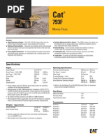 CAT 793 Haul Truck Brochure 1 | PDF | Forklift | Truck