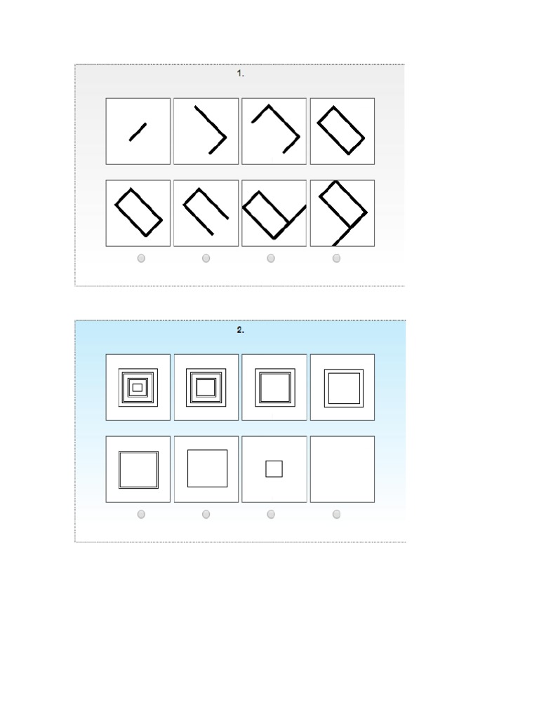 Abstract Reasoning | PDF | Pattern | Sequence
