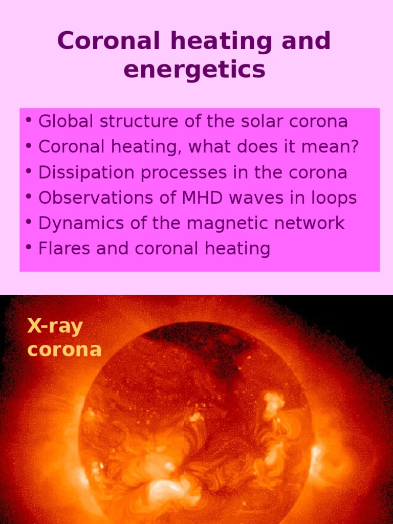 Coronal Heating and Energetics | PDF | Corona | Sun