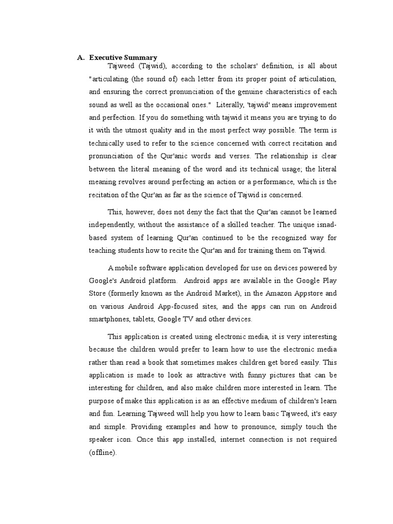 Proposal Business | PDF | Android (Operating System) | Google Play