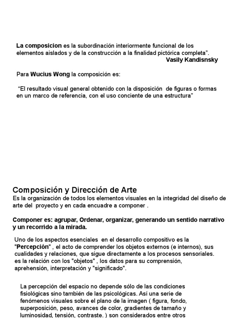 Composicion Aplicada A La Direccion de Arte | PDF | Verde | Color