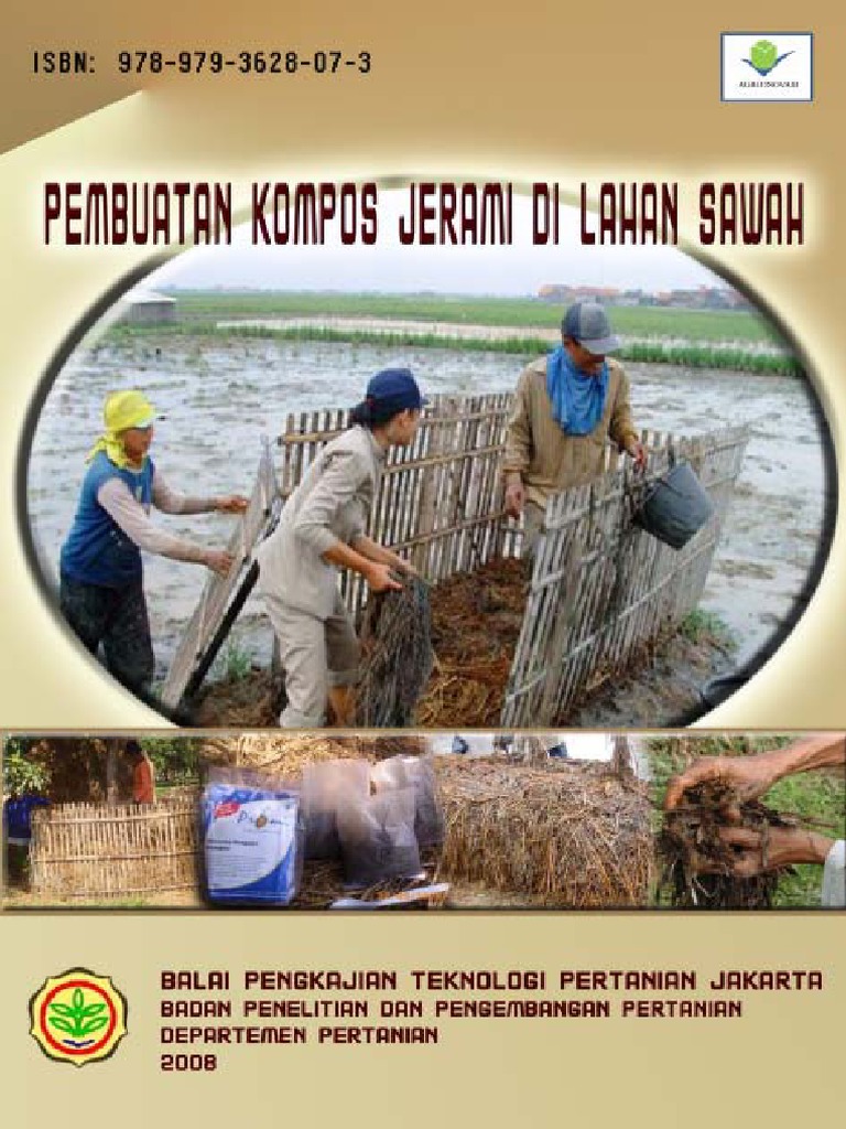Pembuatan Kompos Jerami BPTP Jakarta | PDF