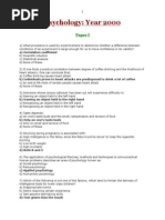 Sensation and Perception Quiz Answers | PDF | Perception | Senses