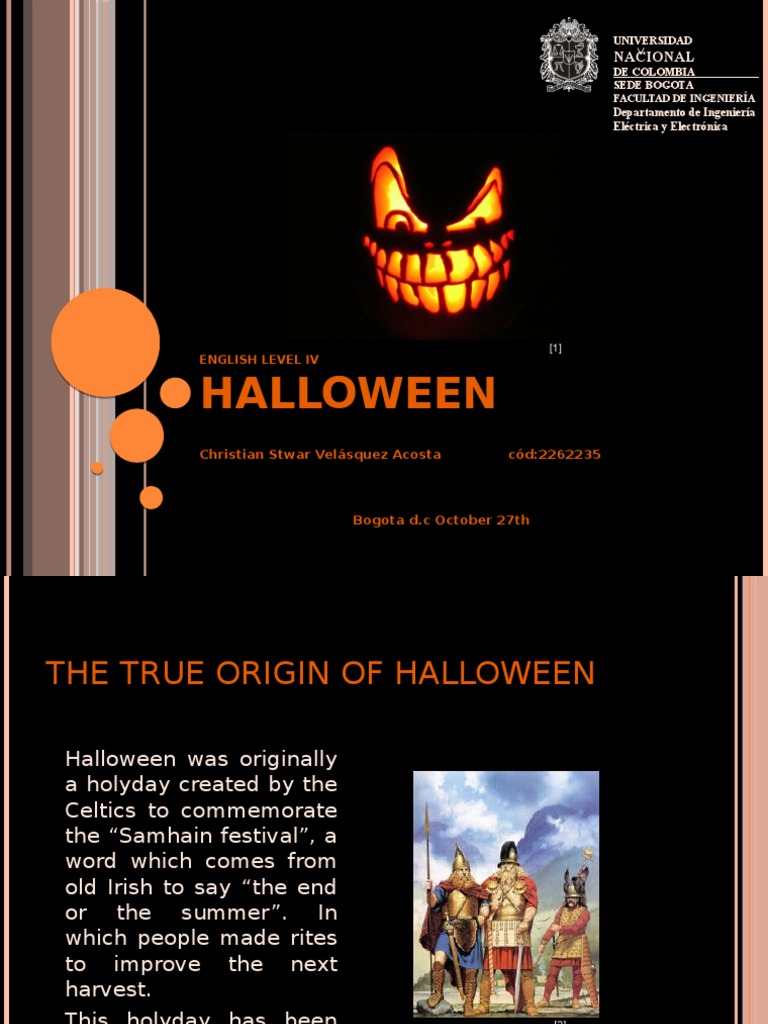 Halloween Presentation | PDF | Halloween | Autumn