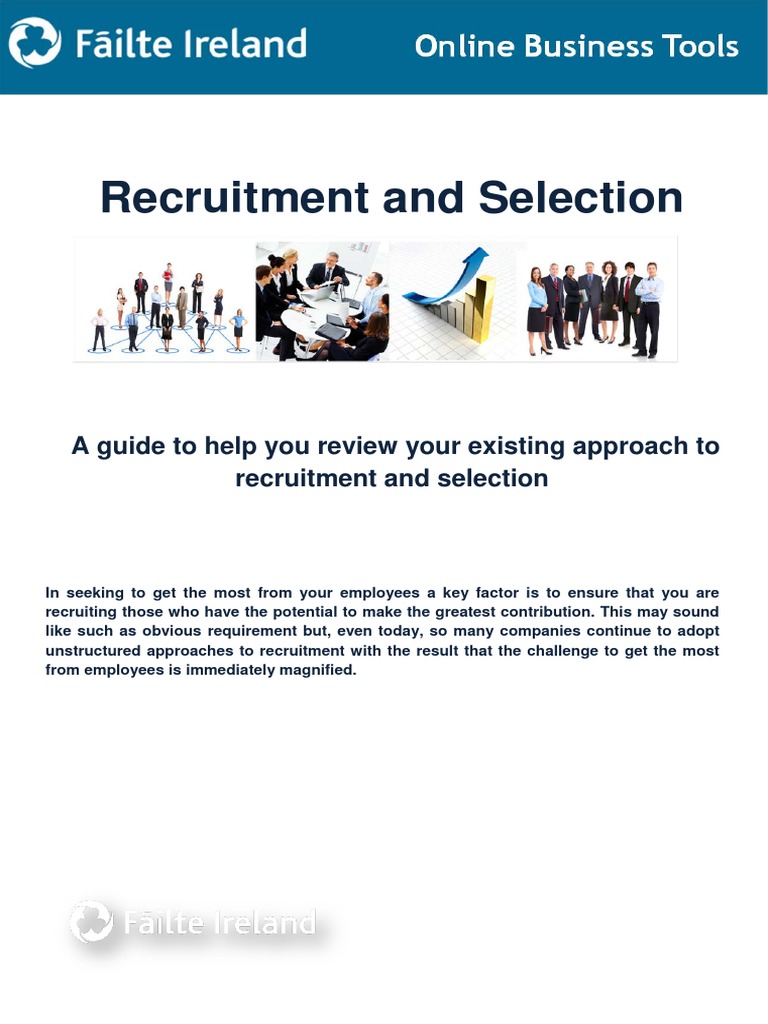 Recruitment and Selection PDF | Recruitment | Interview