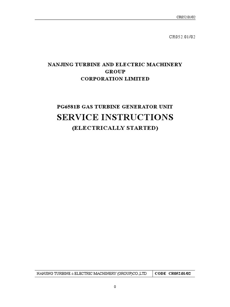 Manual Book | Download Free PDF | Gas Compressor | Turbine