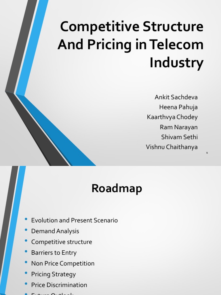 Competitive Structure and Pricing in Telecom | PDF | Competition | Prices
