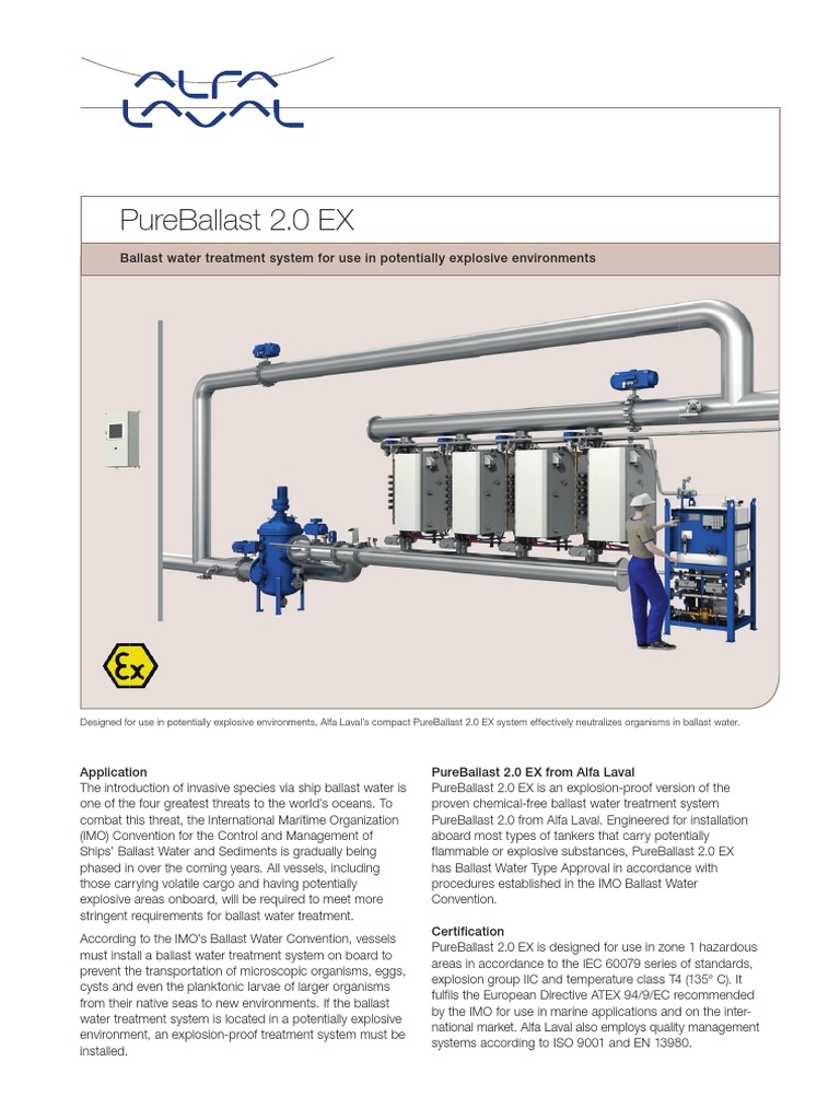 PureBallast 2.0 EX for Hazardous Areas | PDF | Energy And Resource | Nature