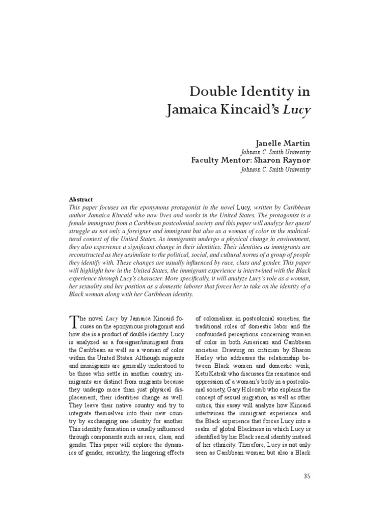 Girl by Jamaica Kincaid | PDF | Race (Human Categorization) | Woman