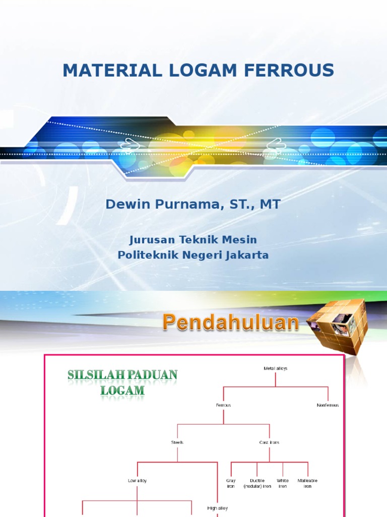 Material Logam Ferrous | PDF