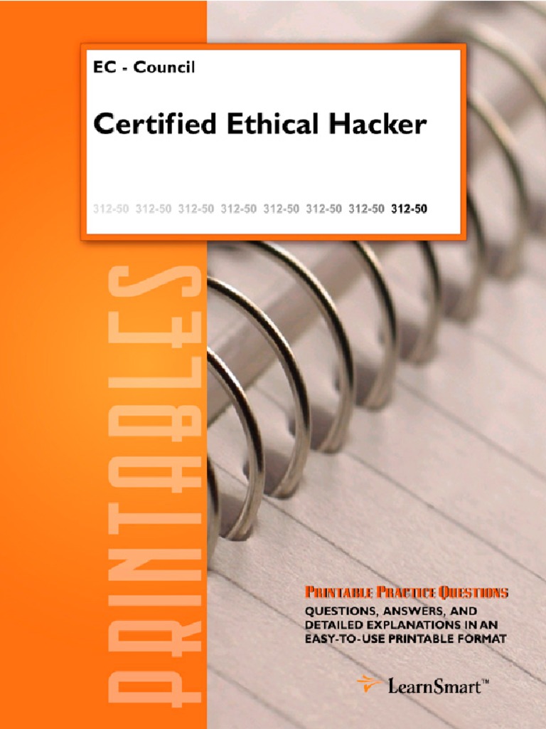 EC-Council CEH Printables Sample | PDF | Security Hacker | Vulnerability (Computing)