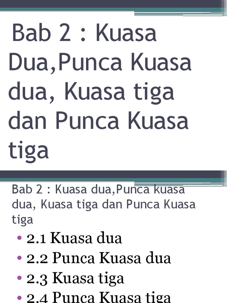 Kuasa Dua Punca Kuasa Dua Kuasa Tiga Dan Punca Kuasa Tiga | PDF