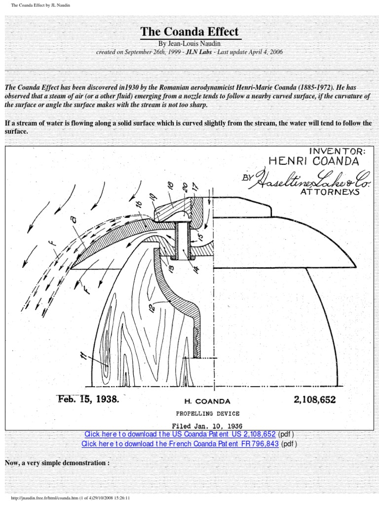 Understanding the Coanda Effect | PDF